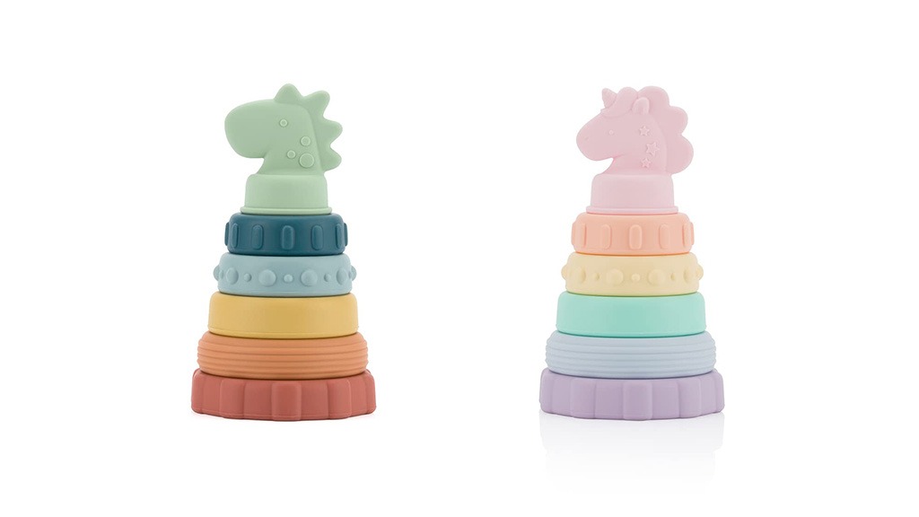 ITZY STACKER SILICONE STACKING TOY | The Toy Insider