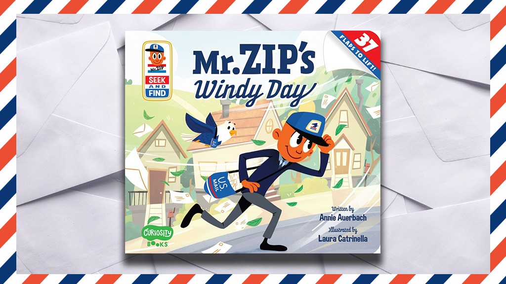 An Interactive USPS Book Called 'Mr. ZIP's Windy Day' Is Ready For ...