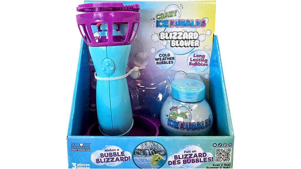 CRAZY ICE BUBBLES BLIZZARD BLOWER | The Toy Insider