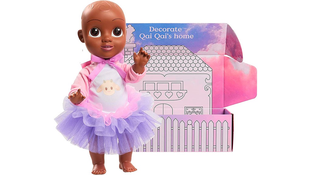 QAI QAI BY SERENA WILLIAMS DOLL WITH COLORING BOX HOUSE | The Toy Insider