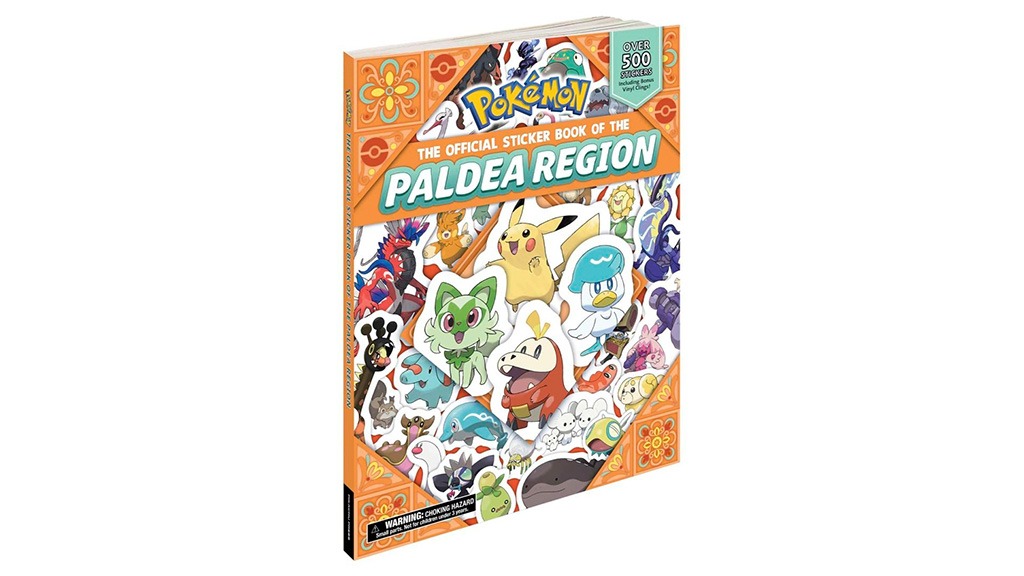 POKÉMON: THE OFFICIAL STICKER BOOK OF THE PALDEA REGION | The Toy Insider