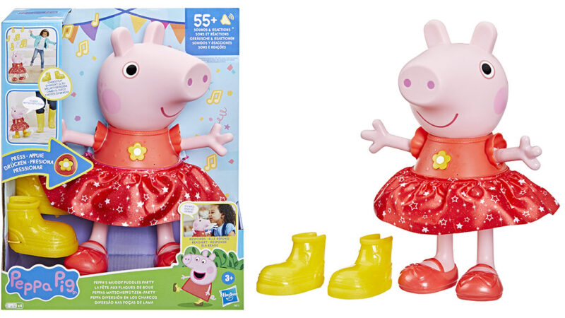 Hasbro Unveils Muddy Puddles Peppa Pig Interactive Doll | The Toy Insider