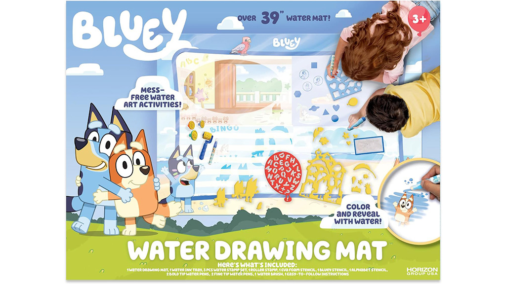 BLUEY WATER DRAWING MAT | The Toy Insider