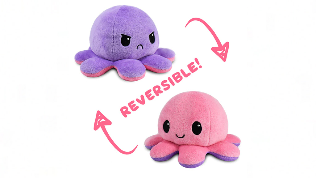 TEETURTLE REVERSIBLE OCTOPUS PLUSHIE | The Toy Insider
