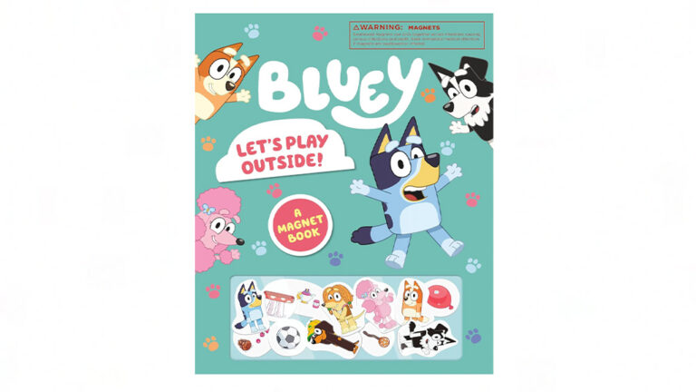 BLUEY MAGNET BOOK | The Toy Insider
