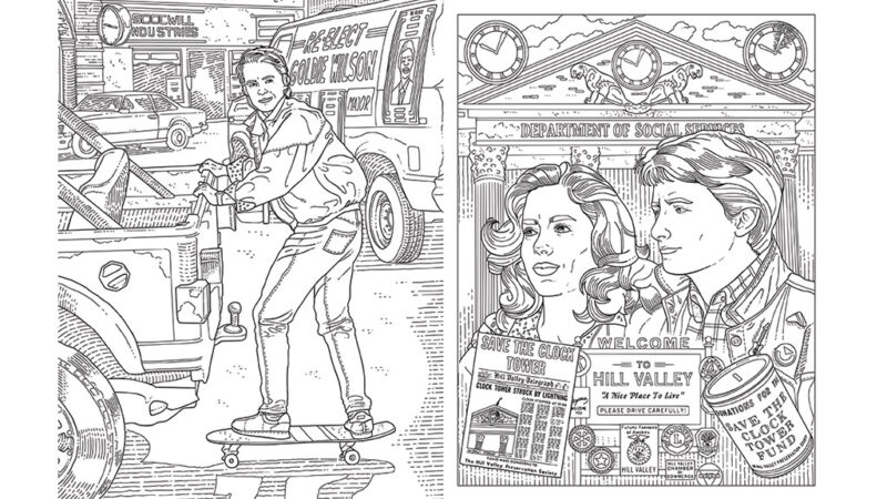 BACK TO THE FUTURE: THE OFFICIAL COLORING BOOK | The Toy Insider