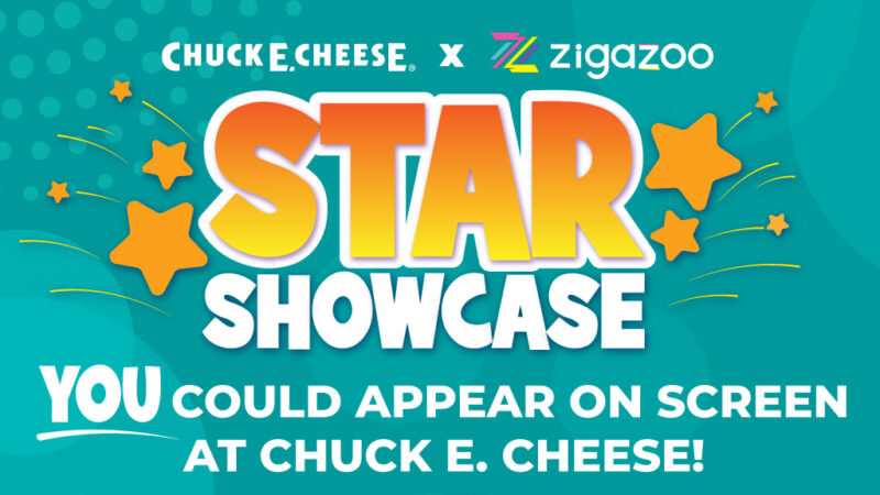 Highlight Your Kid's Talent with Chuck E. Cheese & Zigazoo's Star ...