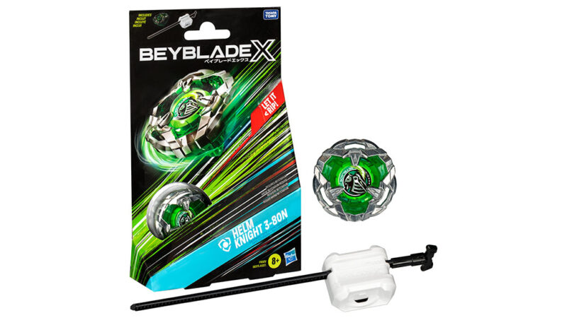 BEYBLADE X HELM KNIGHT 3-80N STARTER PACK | The Toy Insider