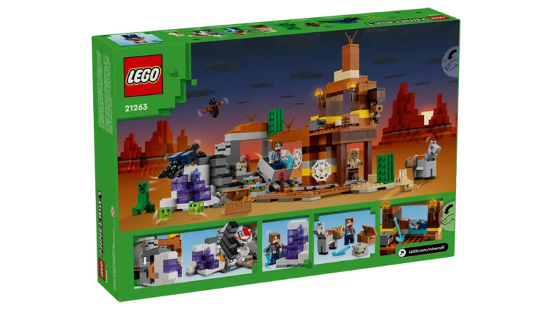 LEGO MINECRAFT THE BADLANDS MINESHAFT | The Toy Insider