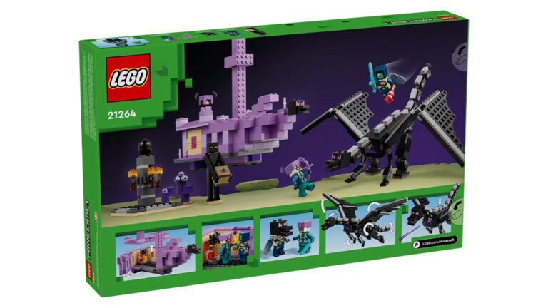 LEGO MINECRAFT THE ENDER DRAGON AND END SHIP | The Toy Insider