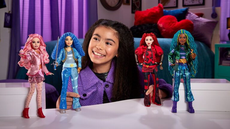 Paint the Playroom Red with Mattel’s New Disney Descendants Collection ...