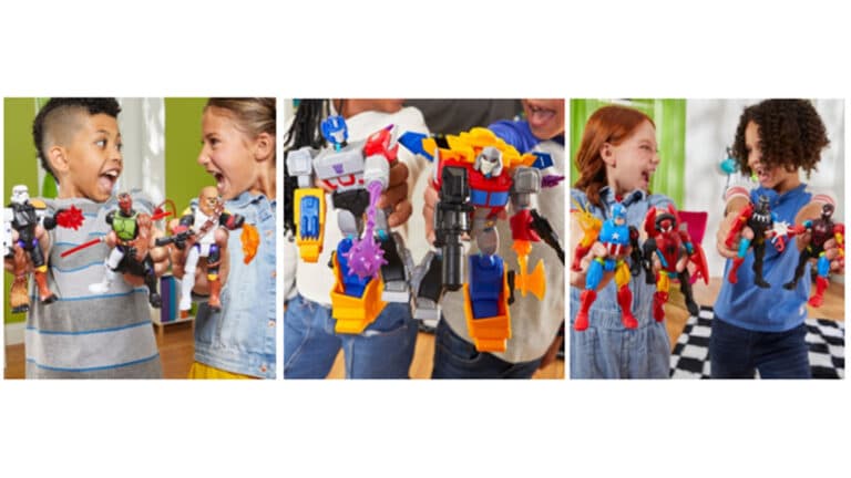 Combine Your Family's Favorite Characters with MixMashers Action ...