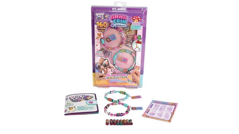 STICKI ROLLS ANNA & ERIN BFF BRACELETS | The Toy Insider
