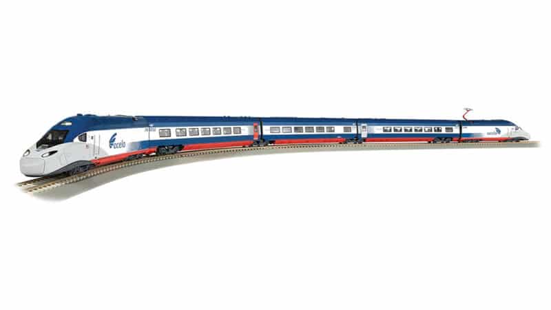 BACHMANN AMTRAK ACELA II ELECTRIC TRAIN SET | The Toy Insider