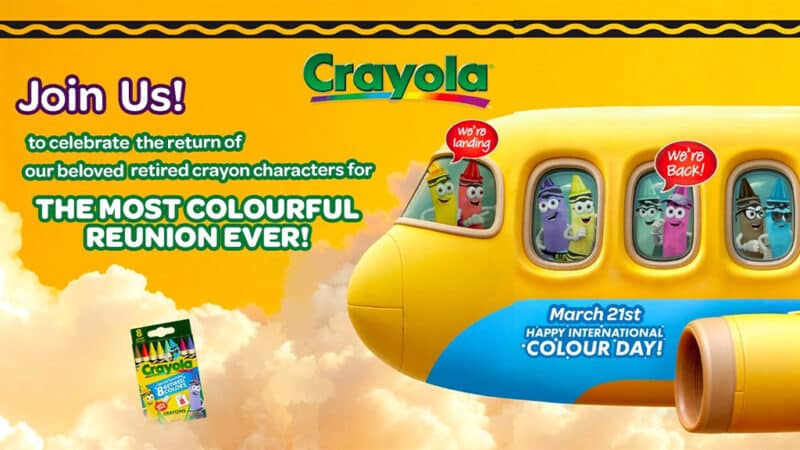 Celebrate International Color Day with Crayola’s New York Reunion | The ...