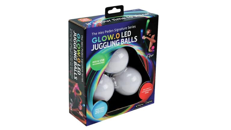 WES PEDEN SIGNATURE SERIES LED GLOW.0 JUGGLING BALLS | The Toy Insider