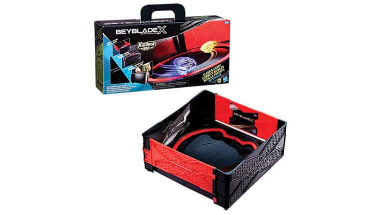 BEYBLADE X CLASH AND CARRY BEYSTADIUM BATTLE ARENA | The Toy Insider