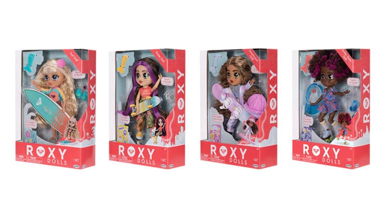 Skate, Surf, and Slide with the New Sporty & Stylish Roxy Dolls | The ...