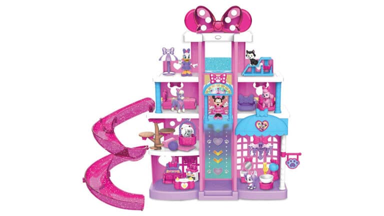 DISNEY JUNIOR MINNIE’S BOW TOONS PET HOTEL PLAYSET | The Toy Insider
