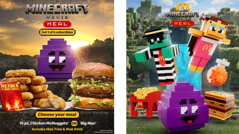 Build Your Own Bite with McDonald’s Minecraft Meals | The Toy Insider