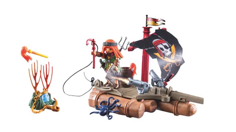 PIRATE RAFT WITH TREASURE | The Toy Insider