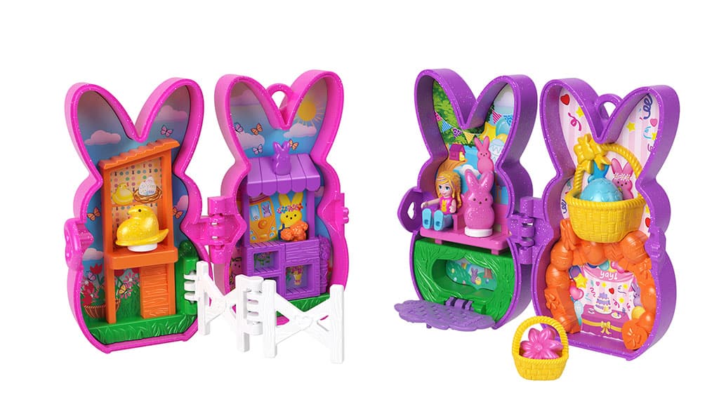 Hop into Spring with Peeps x Polly Pocket Mini Playsets | The Toy Insider