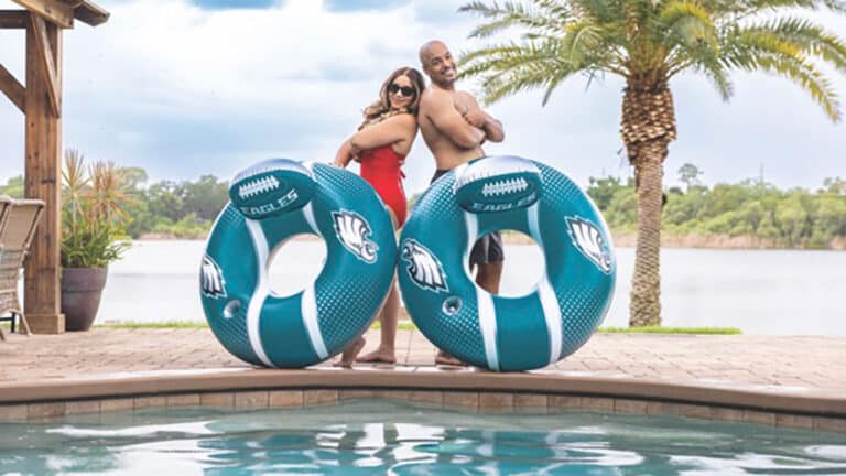 NFL POOL FLOATS WITH CUPHOLDER | The Toy Insider