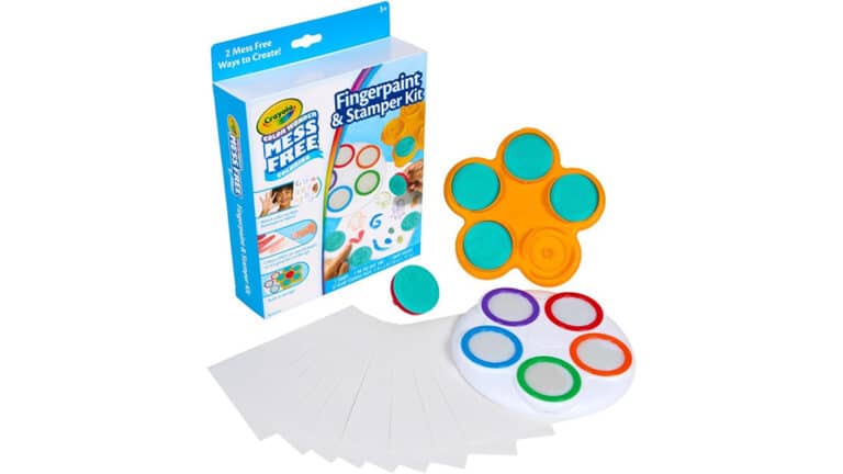 CRAYOLA COLOR WONDER MESS FREE FINGERPAINT & STAMPER KIT | The Toy Insider