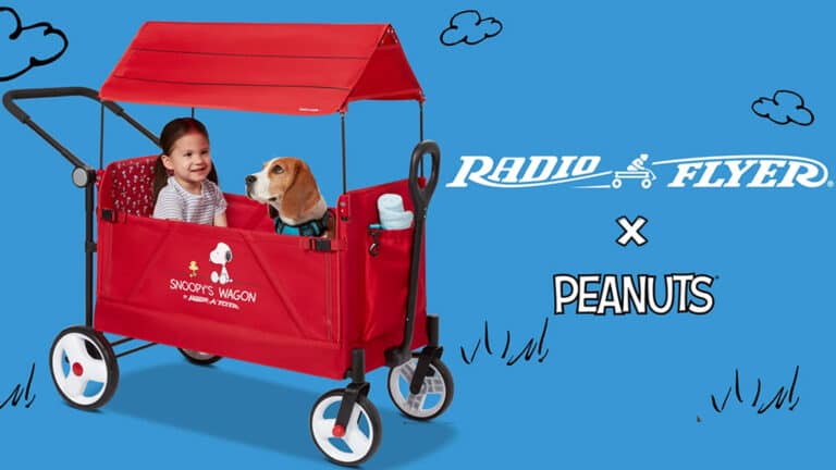 Peanuts x Radio Flyer Pet Wagon | The Toy Insider