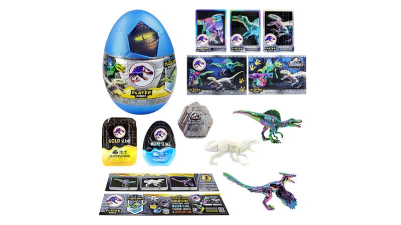 JURASSIC WORLD CAPTIVZ PLATED SURPRISE EGG | The Toy Insider