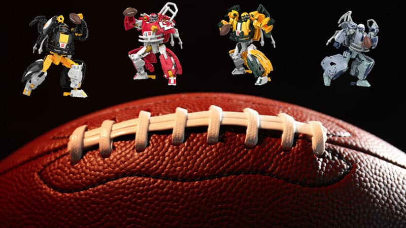 Cheer for Your Family's Favorite Team with New NFL Transformers Figures ...
