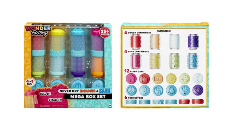 Play All Day with Wonder Factory Never Dry Dough and Sand | The Toy Insider