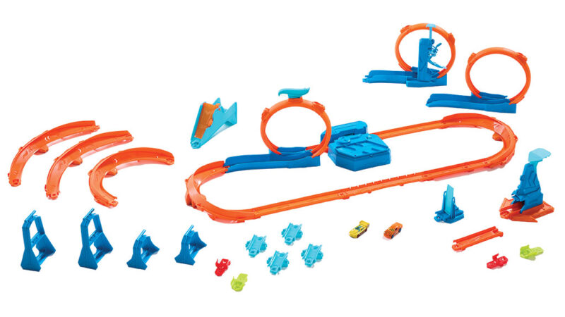 HOT WHEELS TRACK CREATOR TRIPLE LOOP SPEED KIT | The Toy Insider