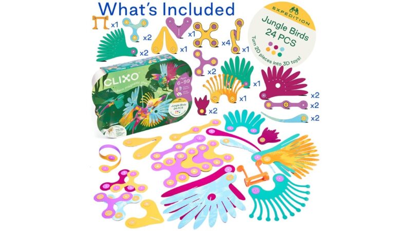 Twist, Build, and Bend with Clixo's New Magnetic Sets | The Toy Insider