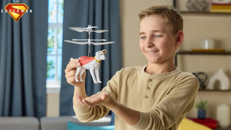 Superman Up in the Sky! Flying Krypto Review | The Toy Insider