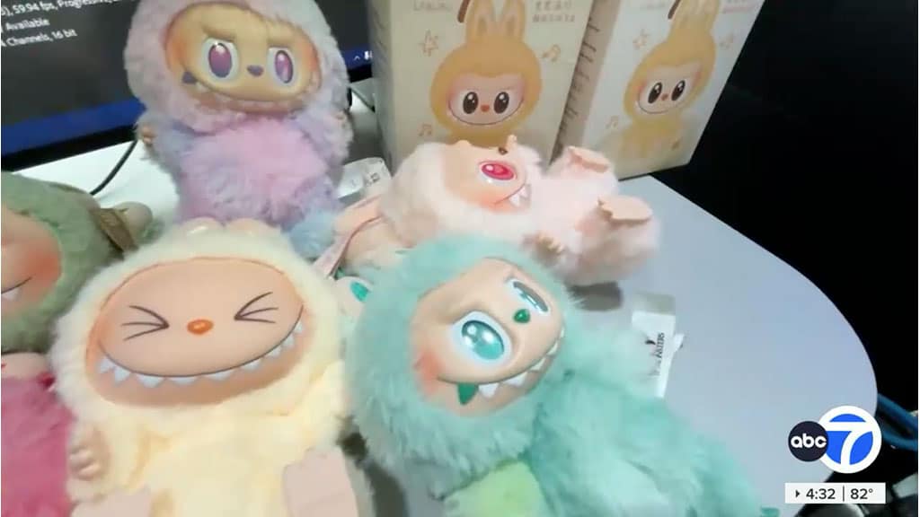 Tracking the Labubu Toy Craze on ABC 7 New York | The Toy Insider
