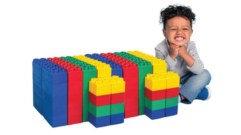 THE JUMBO BLOCKS BIGGO BLOCKS MEGA SET | The Toy Insider