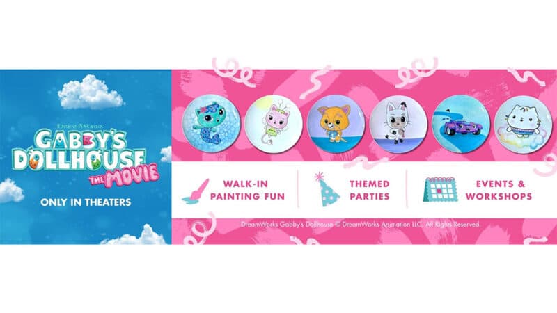 Toy Insider: Paint Purr-fect Pottery During Color Me Mine’s ‘Gabby’s ...