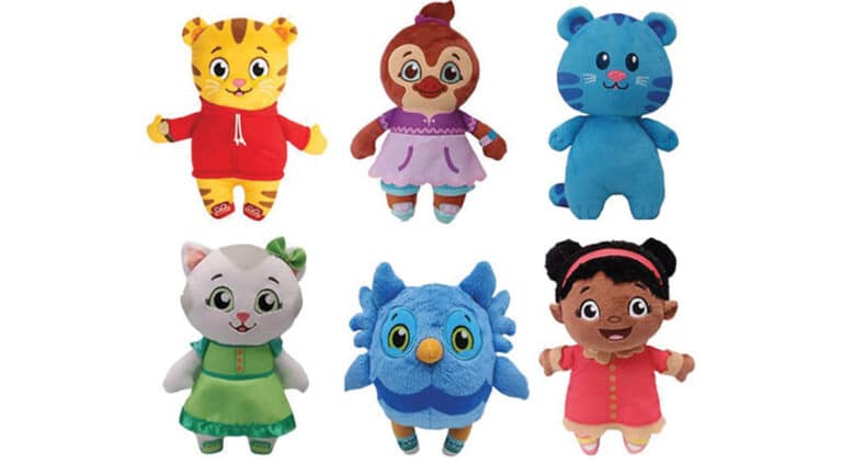 DANIEL TIGER CUTIE PLUSH 3-PACKS | The Toy Insider