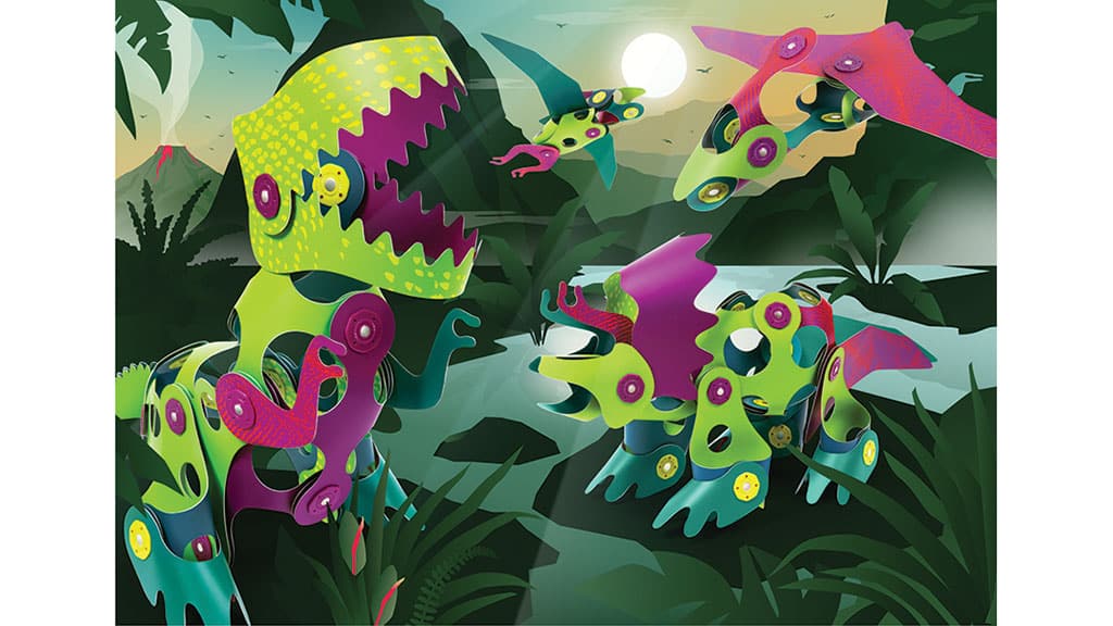 CLIXO DINO ADVENTURE PACK | The Toy Insider