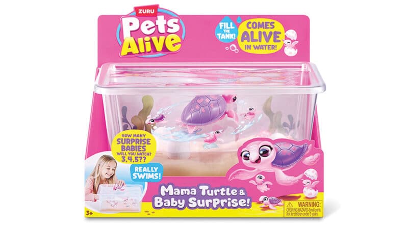 PETS ALIVE MAMA TURTLE SURPRISE | The Toy Insider