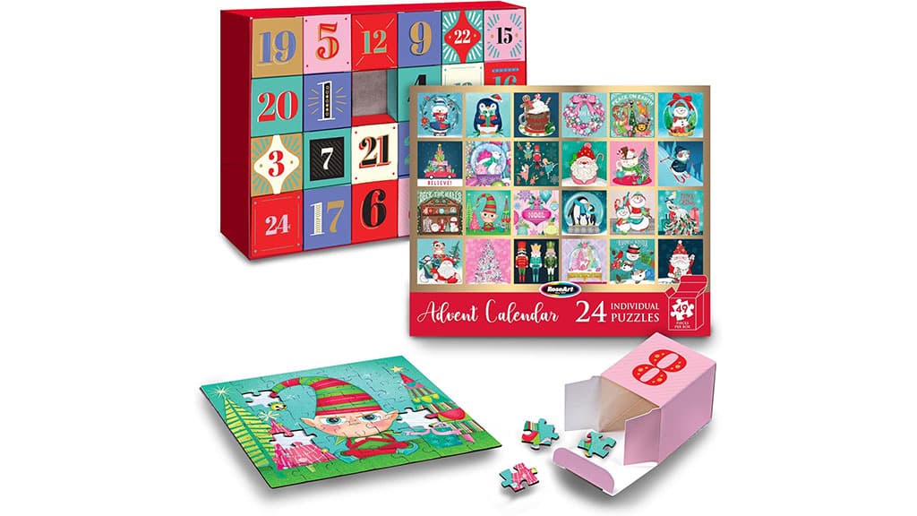 ROSEART ADVENT CALENDAR PUZZLE | The Toy Insider
