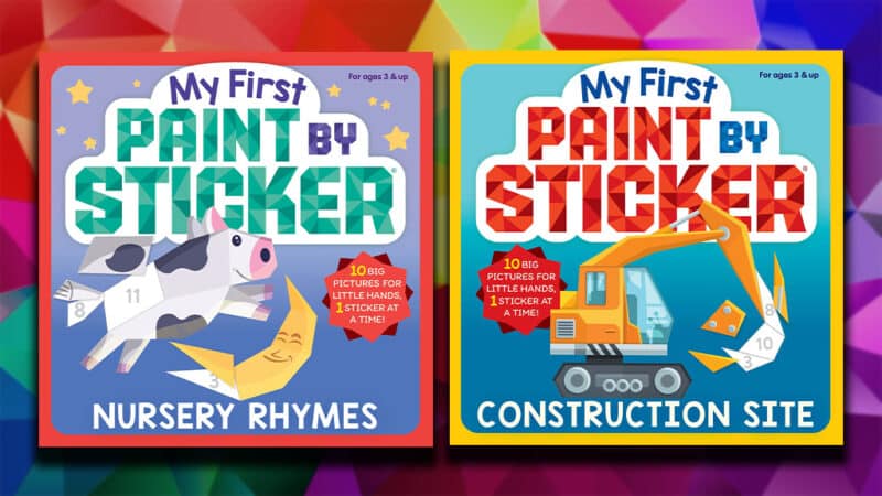 These My First Paint by Sticker Books Are Mess-Free Fun | The Toy Insider