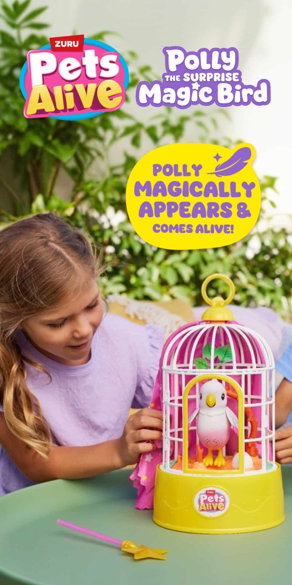 Expert Review: ZURU's Pets Alive — Polly the Magic Bird | The Toy Insider