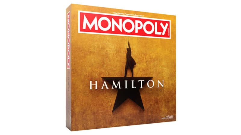 Players Can't Say 'No' to This Monopoly: Hamilton Edition Game | The ...