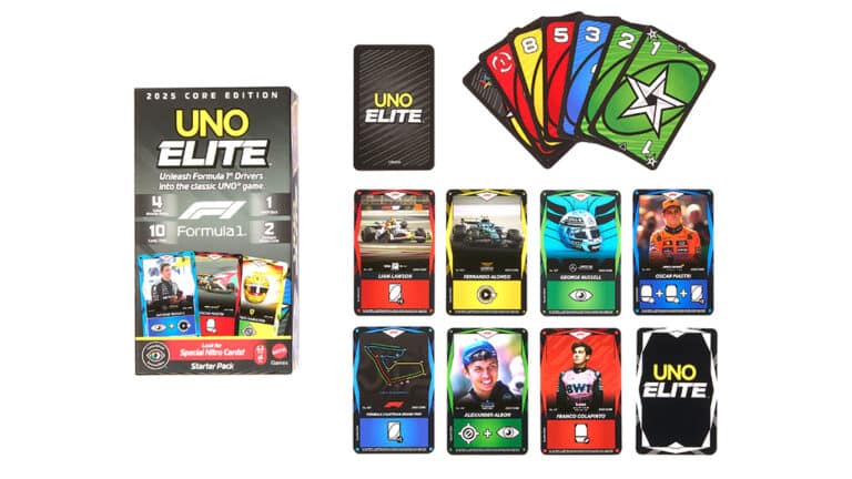 Racing to Game Night Is Mattel’s UNO Elite Formula 1 Edition | The Toy ...