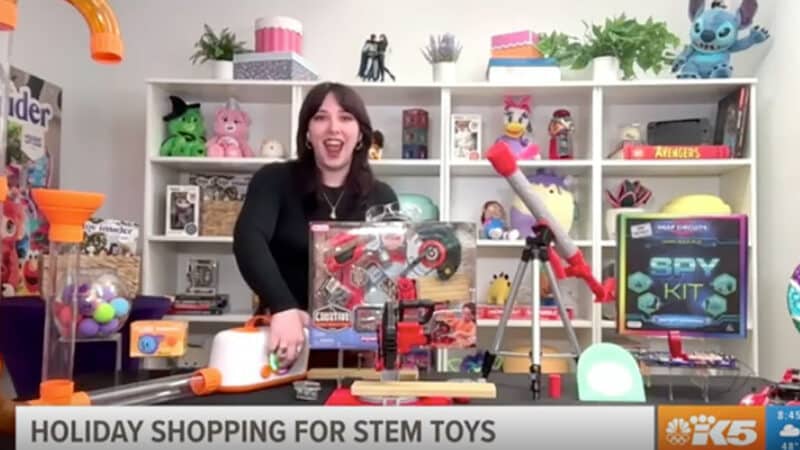 Toys that Teach on Seattle's KING-TV | The Toy Insider