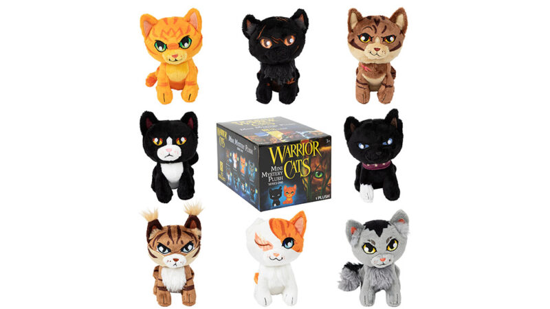 Warrior Cats Plushies Pounce into Toy Stores | The Toy Insider