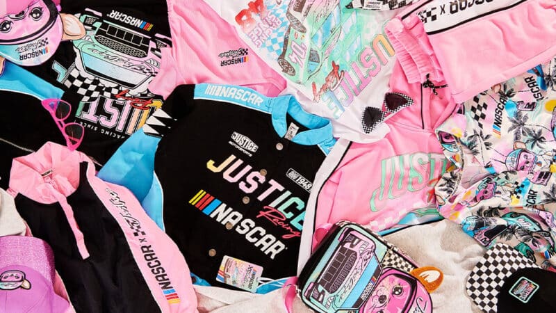 Justice's NASCAR Collection Sports High Gear Fashion | The Toy Insider