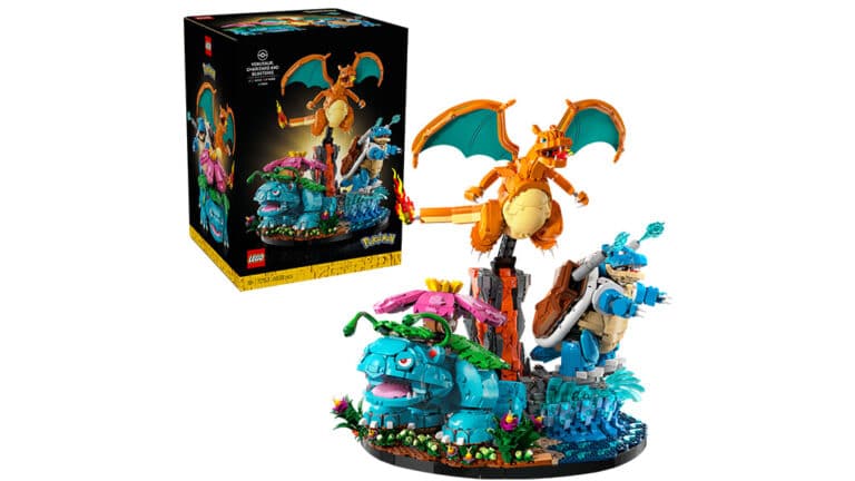 LEGO POKÉMON VENUSAUR, CHARIZARD AND BLASTOISE | The Toy Insider